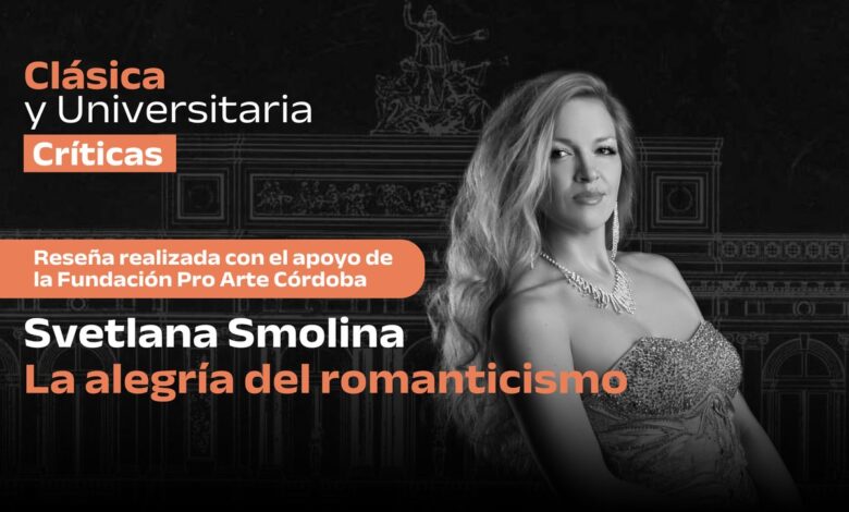 La alegría del romanticismo: Svetlana Smolina en el Teatro Libertador ...